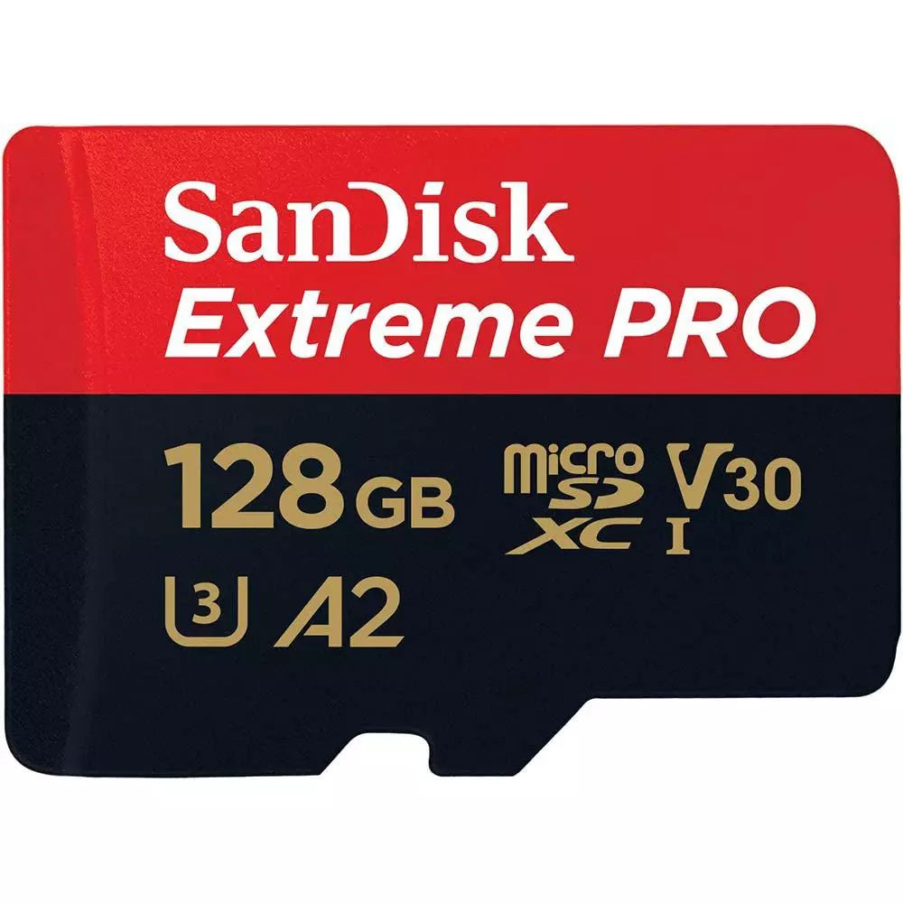 SanDisk 128GB Extreme UHS-I microSDXC Memory Card with SD Adapter - DMT ...